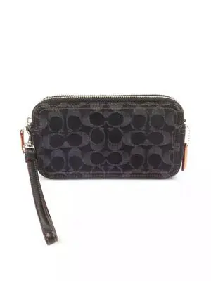 COACH VINTAGE Logo-detail Clutch Bag
