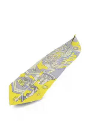 Hermès Twilly Scarf - Yellow