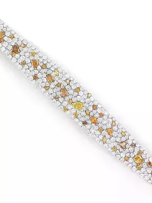 HYT JEWELRY 18k White Gold Diamond Bracelet