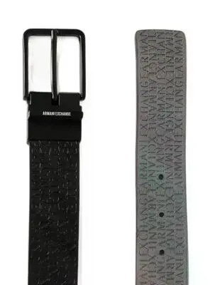 Emporio Armani Reversible Logo-embossed Belt