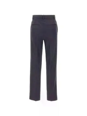 MAISON MARGIELA Fringed Virgin Wool Trousers