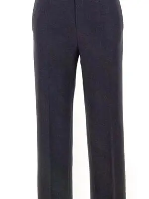 MAISON MARGIELA Fringed Virgin Wool Trousers