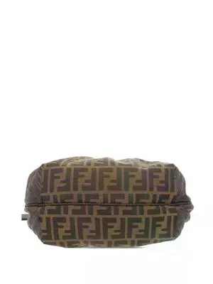 Fendi Mini Zucca Canvas And Leather Spy Handbag