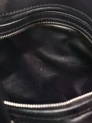Dior Leather Lattice Satchel