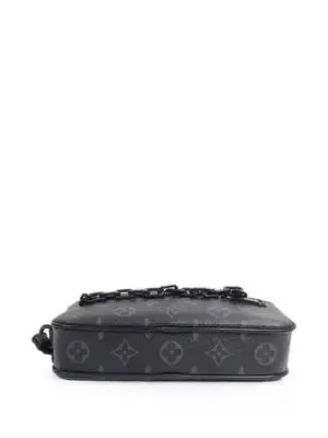 LOUIS VUITTON Volga Pochette Monogram Eclipse Clutch Bag