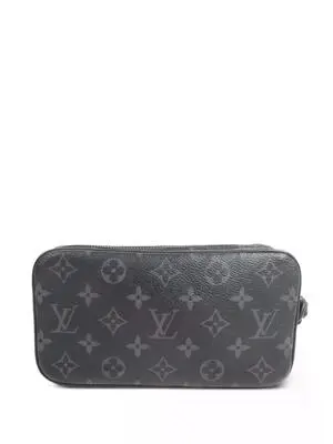 LOUIS VUITTON Volga Pochette Monogram Eclipse Clutch Bag