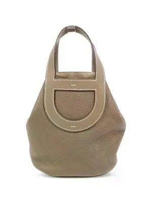Hermès 18 In-the-loop Leather Tote Bag - Grey