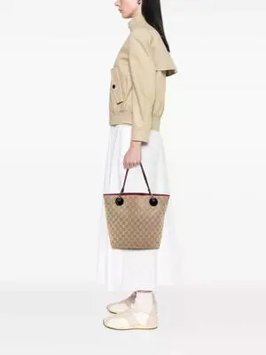 Gucci Gg Canvas Eclipse Tote Bag