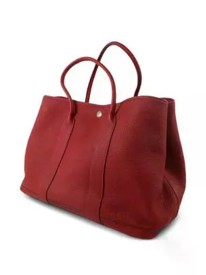 Hermès Pm Garden Party Leather Tote Bag - Red