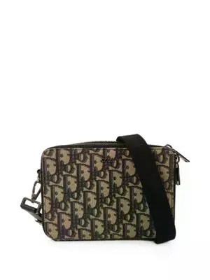 Dior Oblique Zipper Crossbody Bag