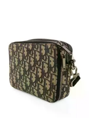 Dior Oblique Zipper Crossbody Bag