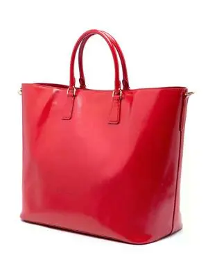 Prada Saffiano Vernice Convertible Tote Satchel