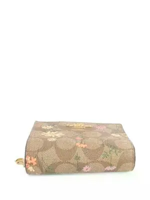 COACH VINTAGE Floral-print Wallet