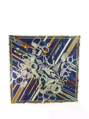 Hermès Geometric-pattern Scarf