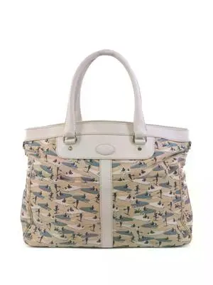 TOD'S Graphic Print Shoulder Bag