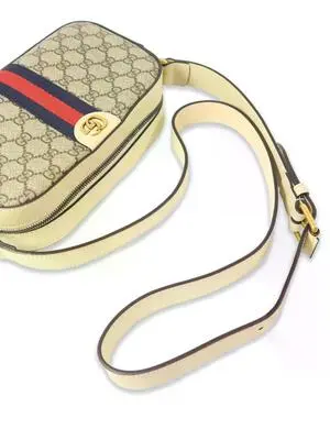 Gucci Ophidia Monogram Shoulder Bag - Neutrals