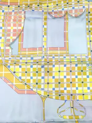 Hermès Balade Écossaise Silk Scarf