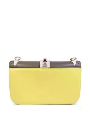 Valentino Garavani Glam Lock Chain Shoulder Bag - Yellow