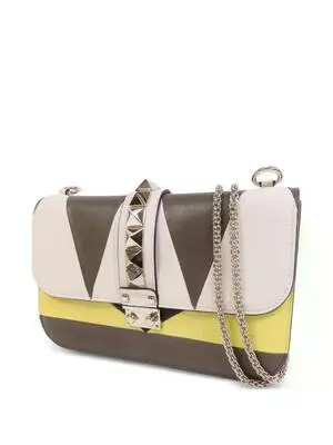Valentino Garavani Glam Lock Chain Shoulder Bag