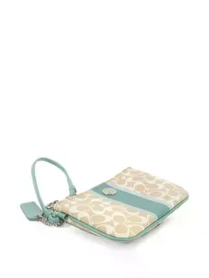 COACH VINTAGE Signature Monogram Pouch