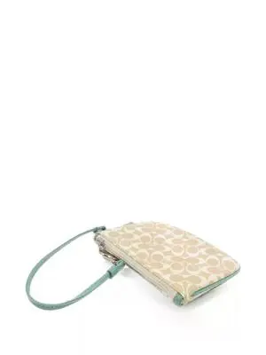 COACH VINTAGE Signature Monogram Pouch