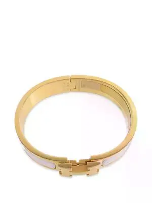 Hermès Clic H Bangle Bracelet - Gold