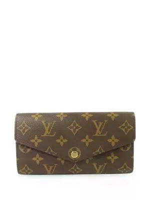 LOUIS VUITTON Sarah Monogram Wallet - Brown