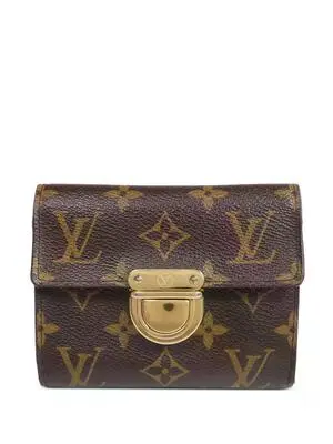 LOUIS VUITTON Joy Monogram-pattern Wallet - Brown