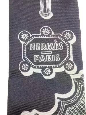 Hermès Merveilleuses Lanternes" Twilly Scarf