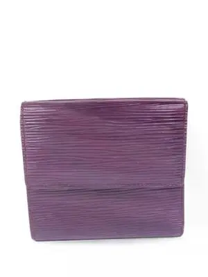 LOUIS VUITTON Epi~leather Wallet