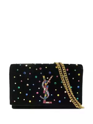 SAINT LAURENT Saint Laurent Embellished Shoulder Bag