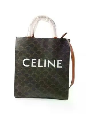 Celine Triomphe Cabas Tote Bag - Brown