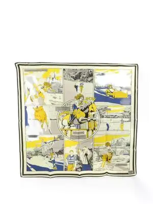 Hermès Wow 90 Double-face Scarf