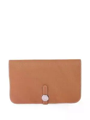 Hermès Gm Dogon Wallet - Neutrals