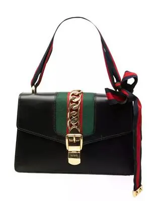 Gucci Sylvie Satchel - Black