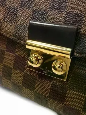 LOUIS VUITTON Croisette Damier Tote Bag - Brown