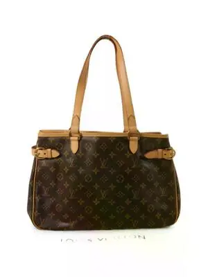 LOUIS VUITTON Monogram Canvas Batignolles Shoulder Bag - Brown