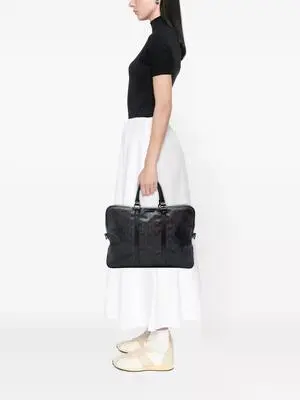 Gucci Gg Imprimé Business Bag - Black