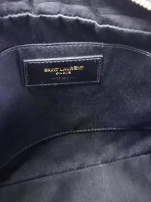 Saint Laurent Lou Chevron-quilted Camera Bag - Black