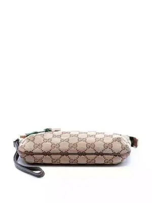 Gucci Gg Canvas Princy Wrislet Clutch Bag