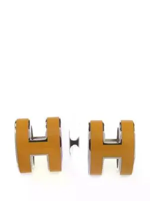 Hermès Pop H Earrings - Silver