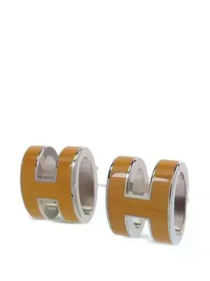 Hermès Pop H Earrings - Silver