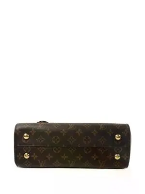 LOUIS VUITTON Cluny Monogram Tote Bag - Brown