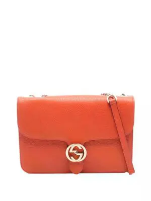 Gucci Medium Crossbody Bag - Orange