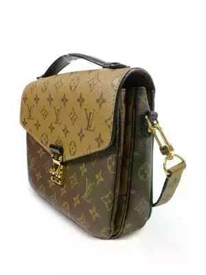 LOUIS VUITTON Pochette Metis Monogram Reverse Shoulder Bag - Neutrals