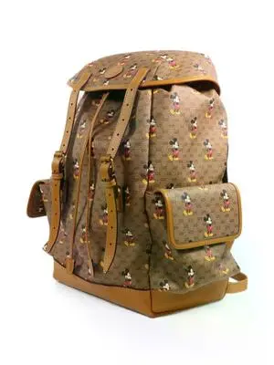 Gucci Disney Gg Supreme Canvas Backpack