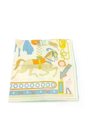 Hermès Graphic-print Scarf - Neutrals