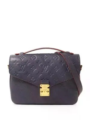 LOUIS VUITTON Pochette Métis Tote Bag - Blue