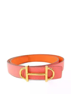 Hermès Epsom Leather Belt - Pink