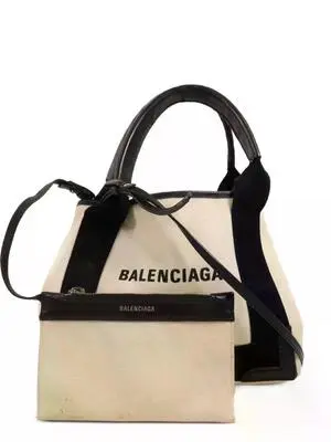 Balenciaga Cabas Xs Tote Bag - Neutrals